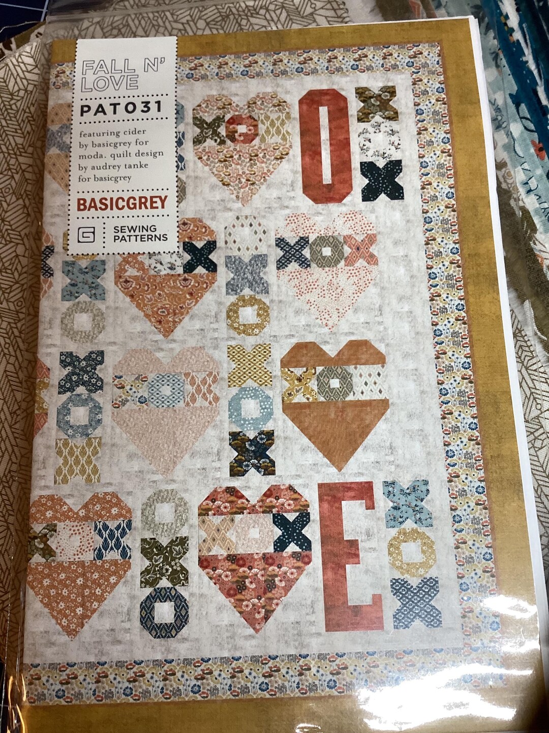 Fall N’ Love Quilt Kit by Basicgrey - Etsy