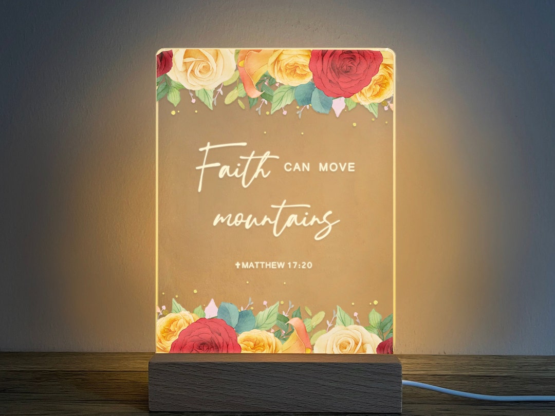 Personalized Bible Verse Gift, Scripture Gifts, Christian Home Decor ...