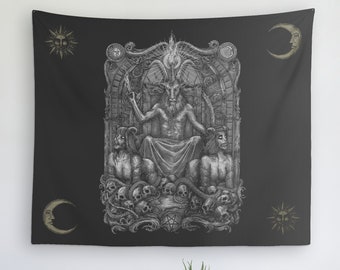 Tapestry Demon Girl - Etsy