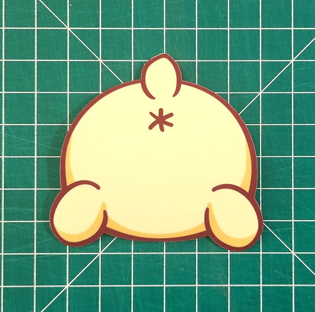 Pompompurin Dog Butt - Car Decal / Vinyl Sticker - UV Laminated - Etsy