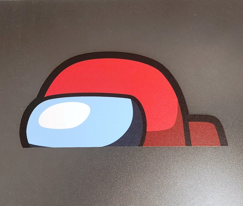 Among Us Imposter Peeker / Vinyl Decal / Sticker - Multiple Sizes ...