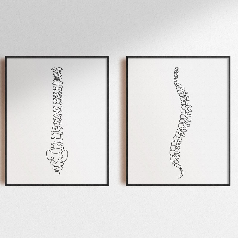Spine Art - Etsy
