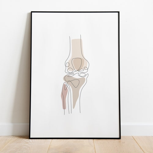 Foot Anatomy Art Abstract Art Printable Minimalist Line - Etsy