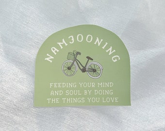 Namjooning Definition Sticker - Etsy