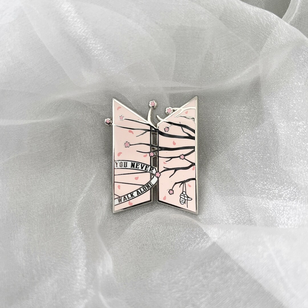 Spring Blossoms Enamel Pin - Etsy