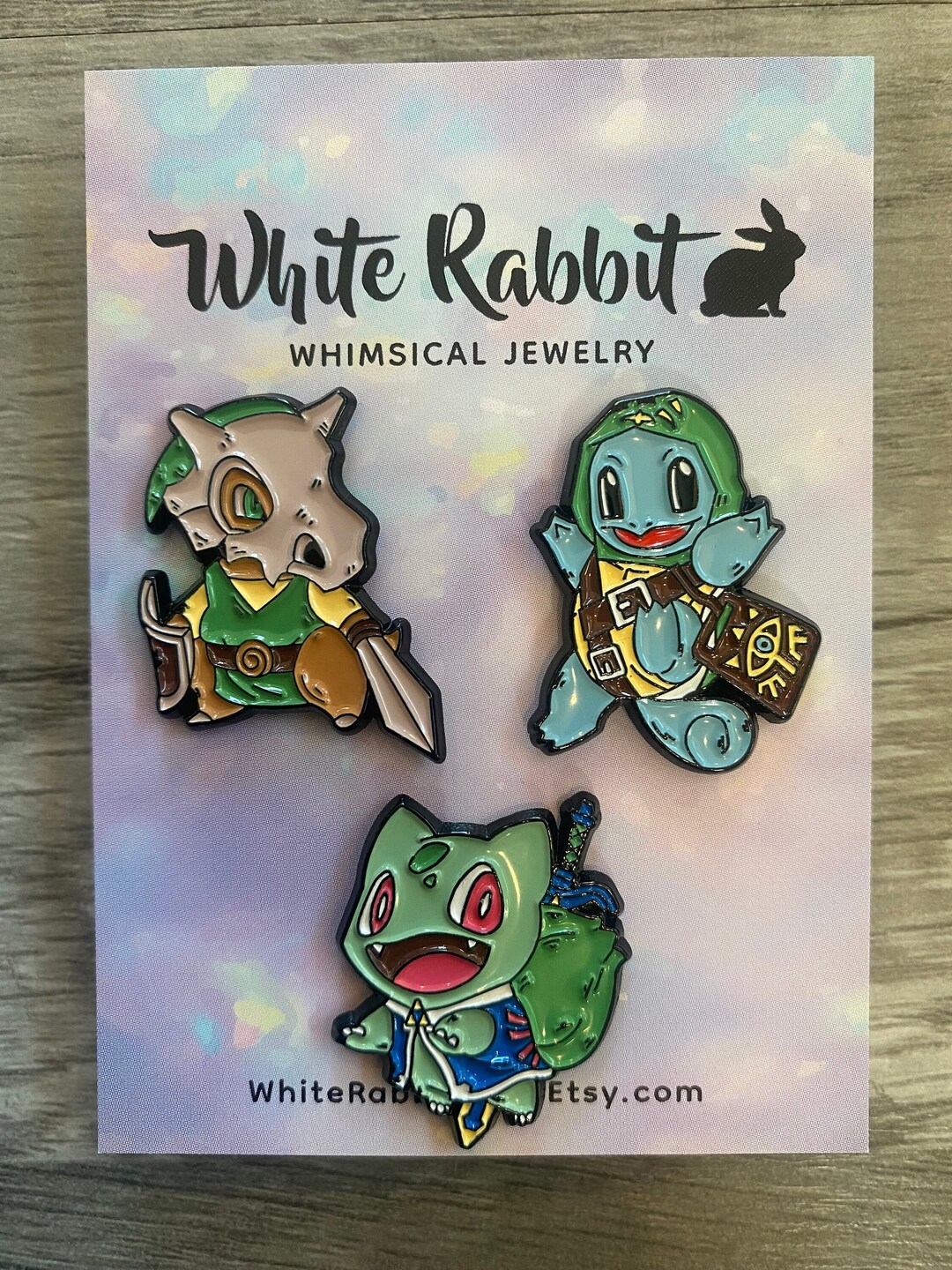 Pokémon Legend of Zelda Pins set of 3 - Etsy