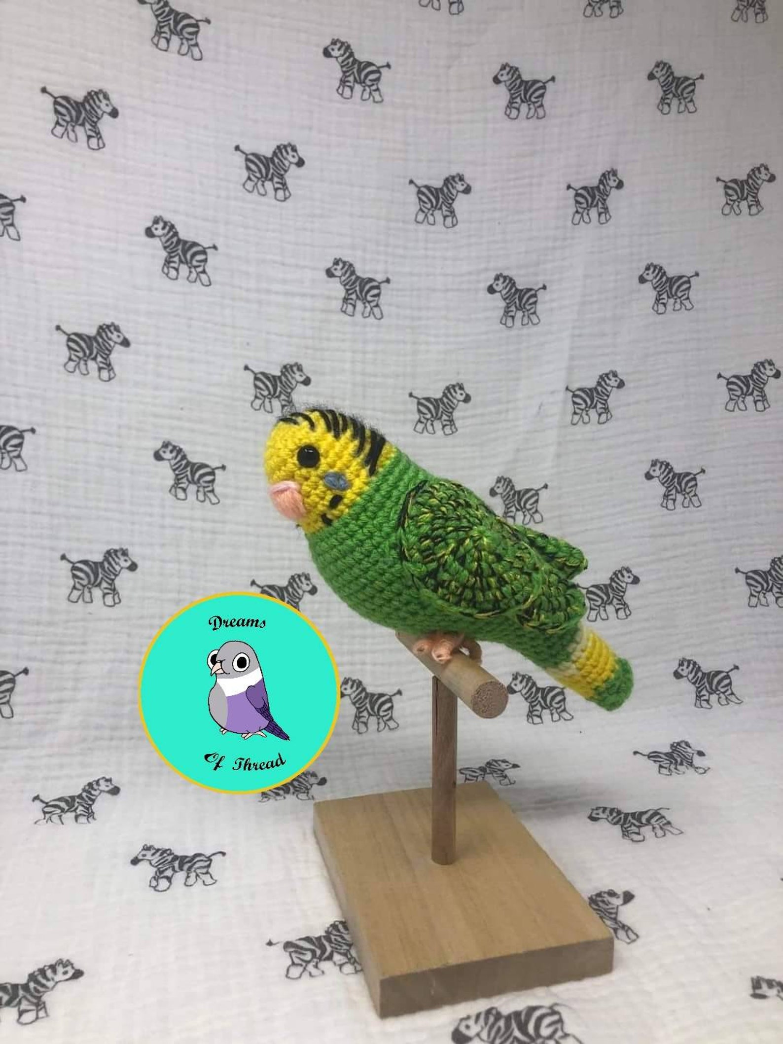 Parakeet, Budgie Replica, Pet Remembrance Gift, Movable Parakeet, Free ...