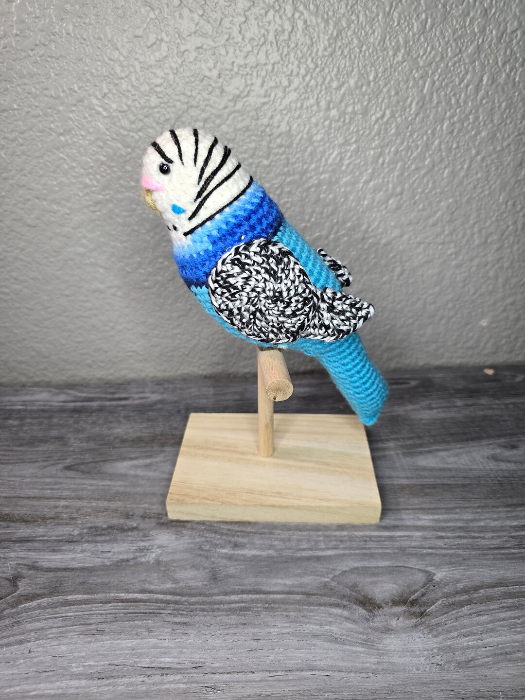 Parakeet, Budgie Replica, Pet Remembrance Gift,parakeet on Stand ...