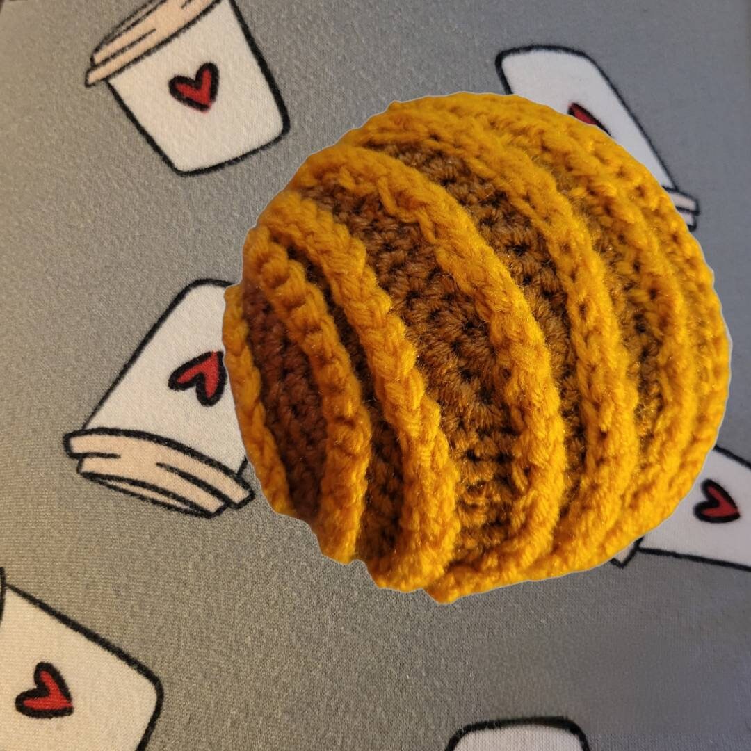 Concha, concha crochet, pan dulce mexicano crochet, pan crochet, pan ...