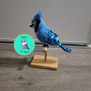 Blue Jay,blue Jay Plush Animal, Movable Blue Jay, Realistic Blue Jay ...