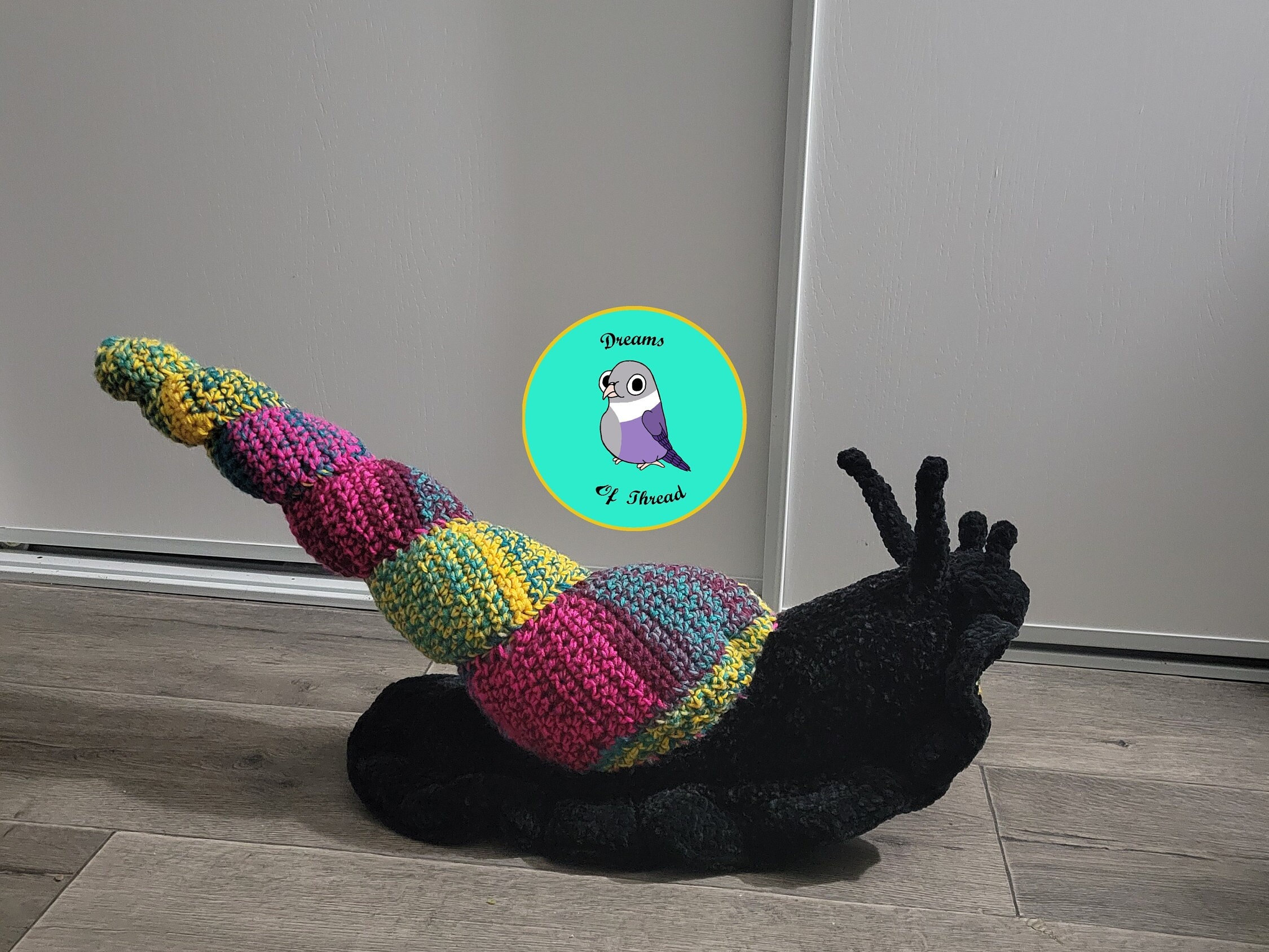 Snail, Giant Snail, Crochet Snail, Cottagecore Snail, Majestic Snail ...