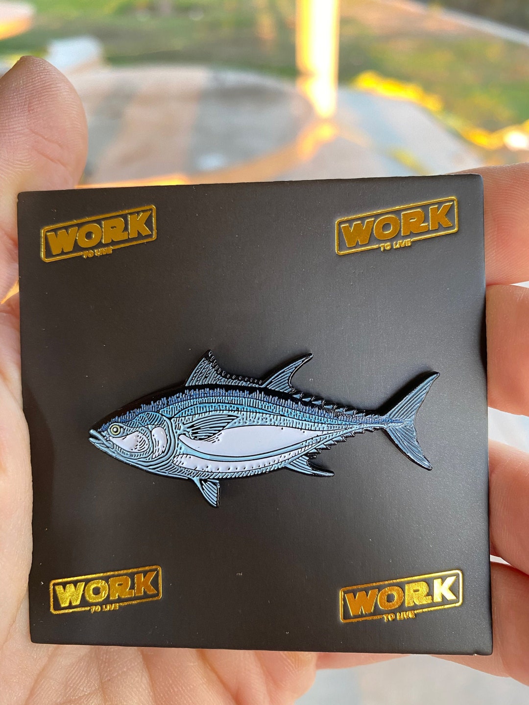 Bluefin Tuna Enamel Pin Quality Soft Enamel Pin Pin on - Etsy