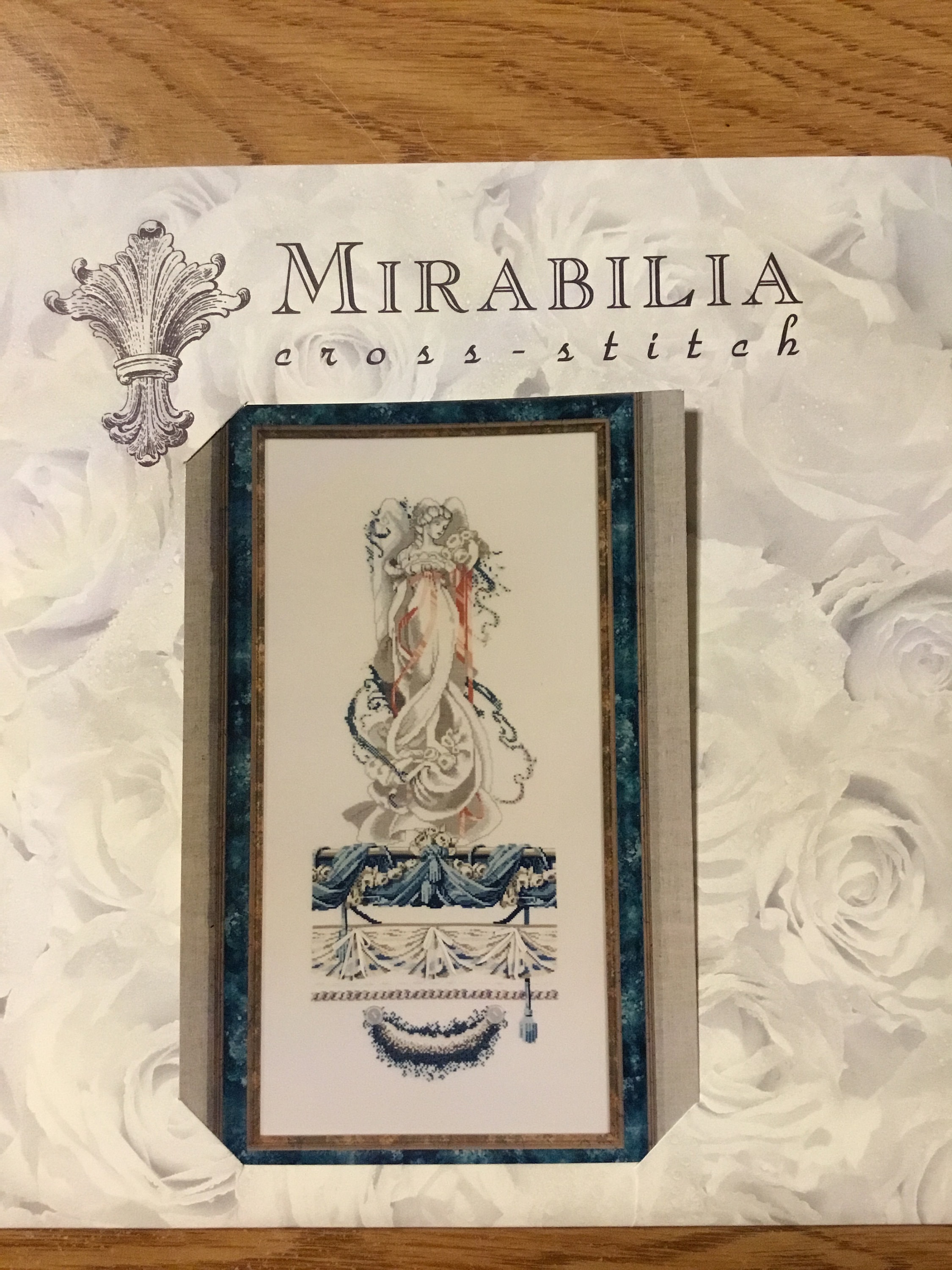 Mirabilia Stone Roses Paper Cross Stitch Pattern - Etsy