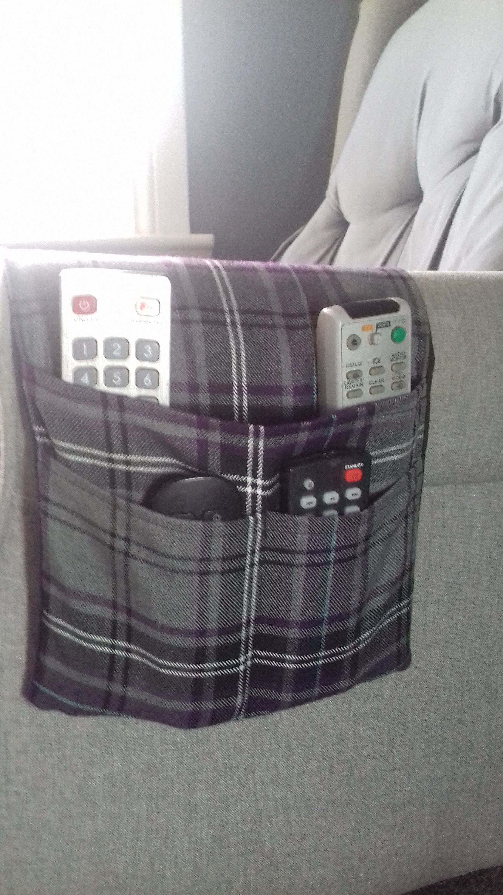 Sofa Gadget Organiser Bed Phone Caddy Couch Storage Pockets - Etsy