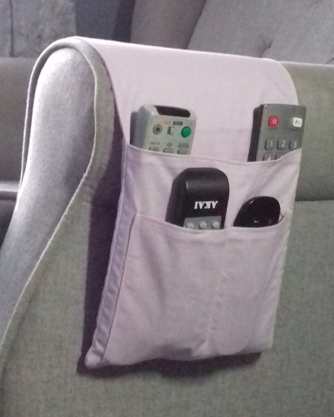 Sofa Caddy, Armchair Organiser, Bed Pockets, Bedside Organizer, Remote ...