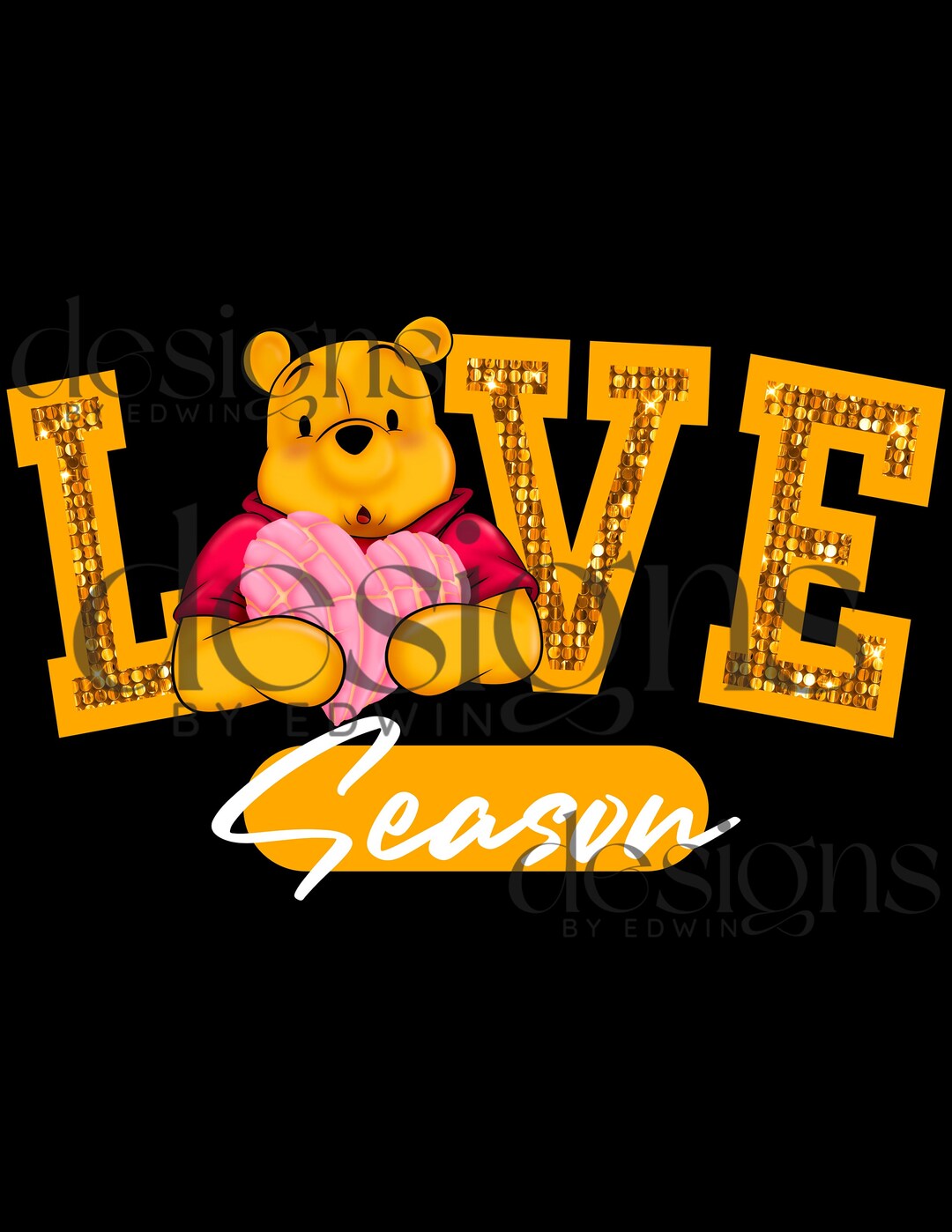 Orange Love Season Concha PNG Design. Digital Download. - Etsy