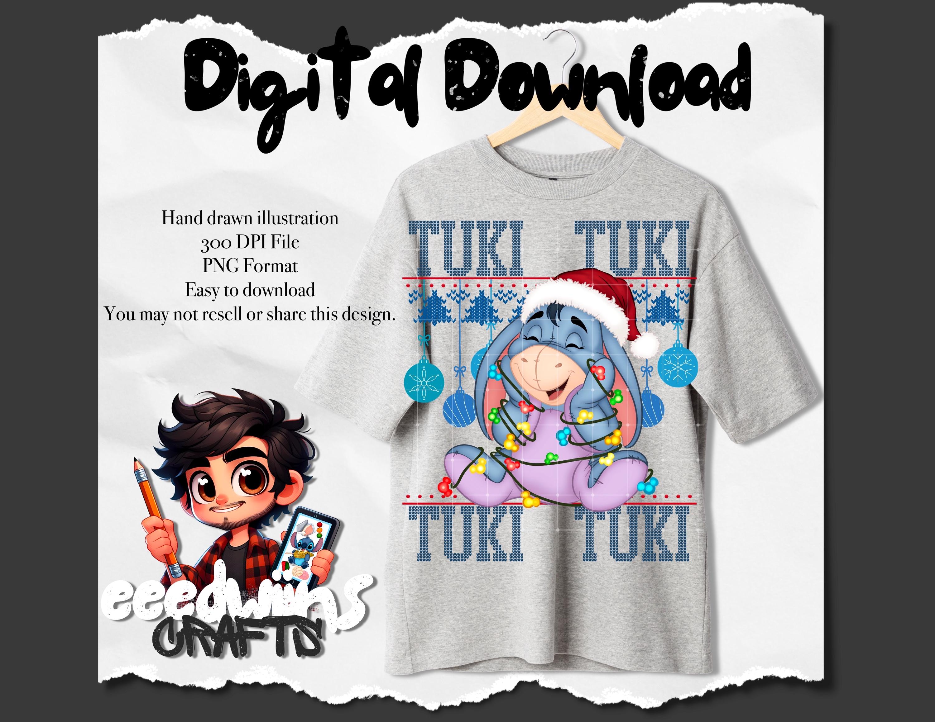 Tuki Tuki PNG Design. Digital Download. - Etsy