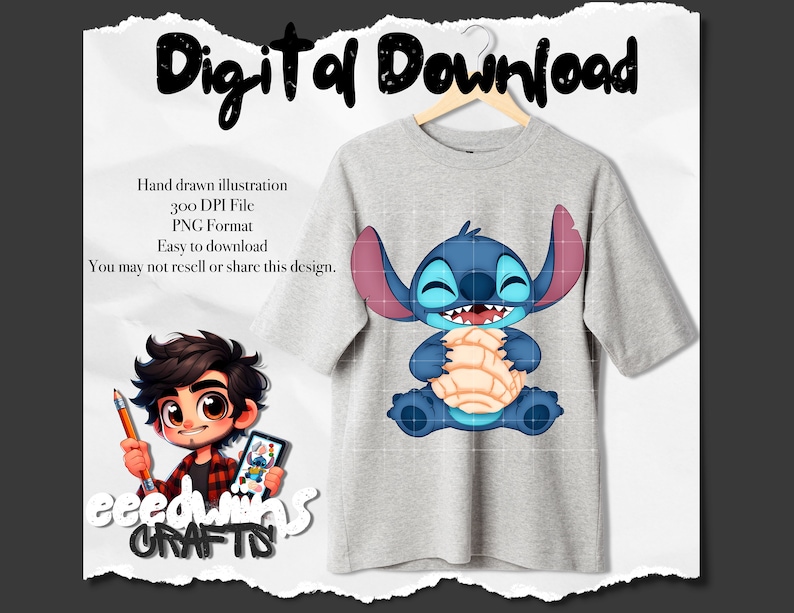 Cute Concha Character Shirt Design PNG Design. Digital Design Download ...