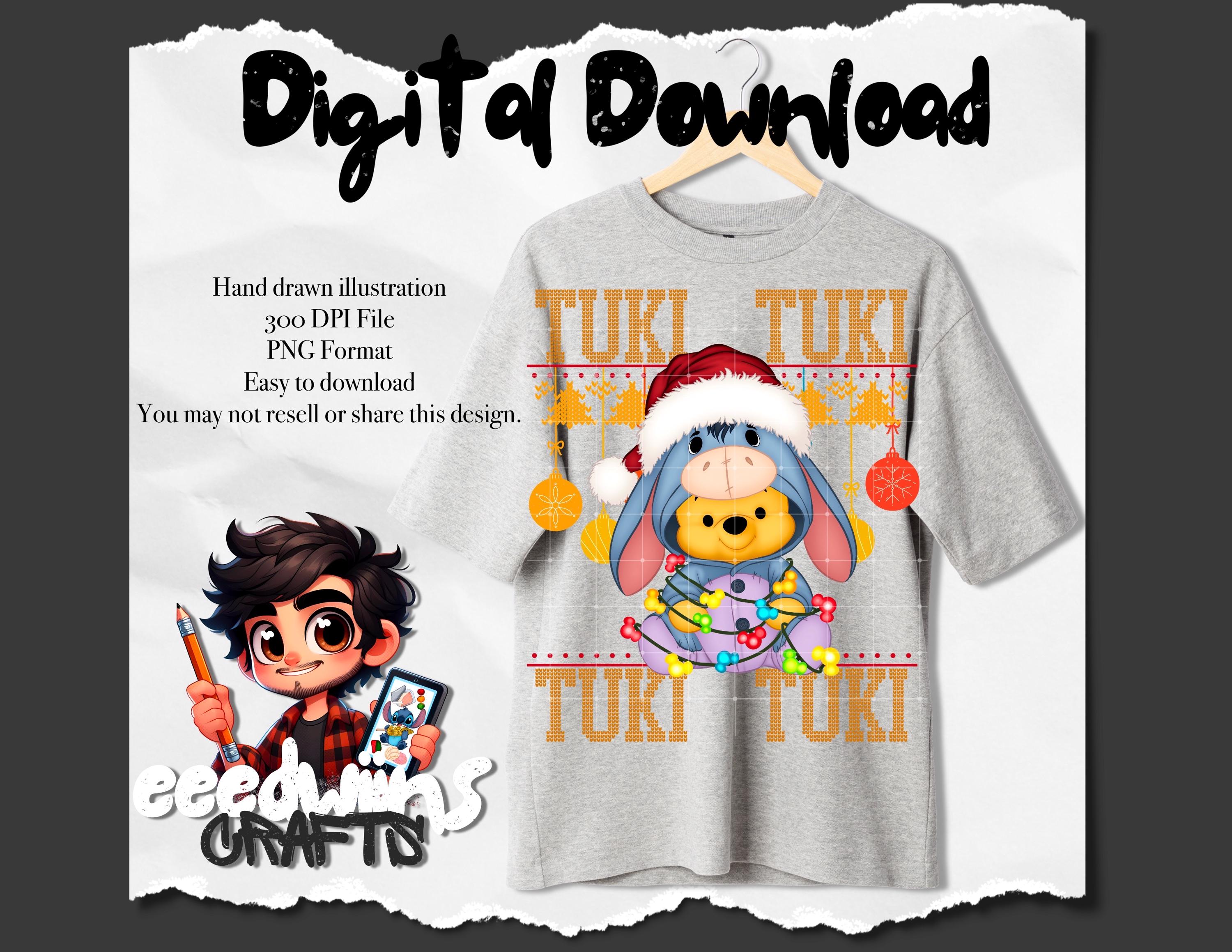 Tuki Tuki PNG Design. Digital Download. - Etsy