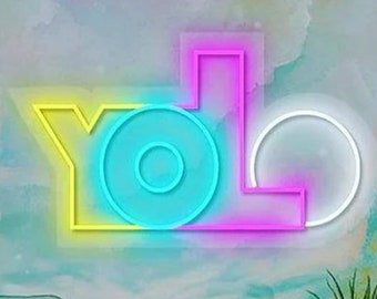Yolo Neon Sign - Etsy