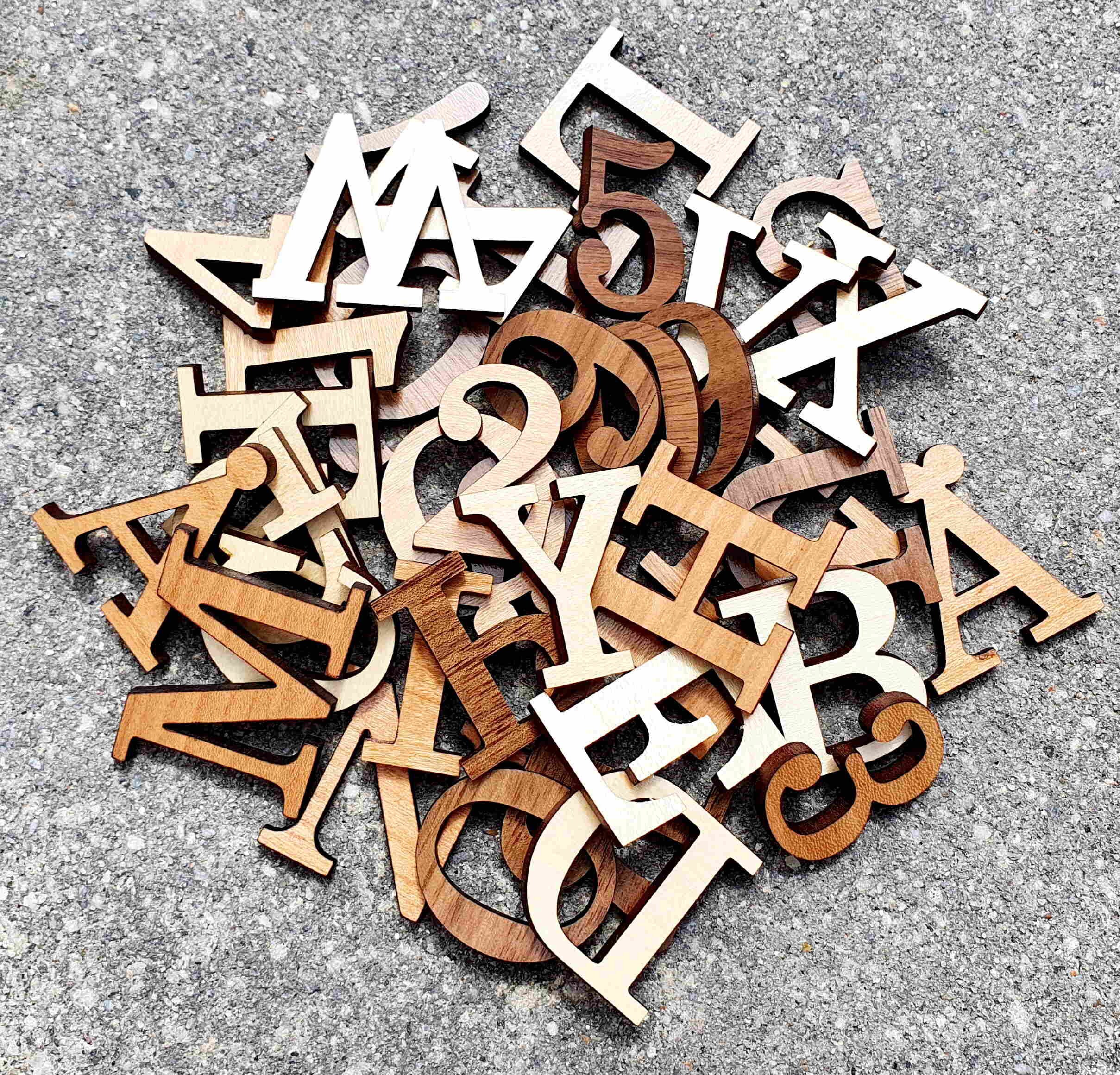 Alphabet 2, File for Laser Cut. Updated Oct-23 - Etsy