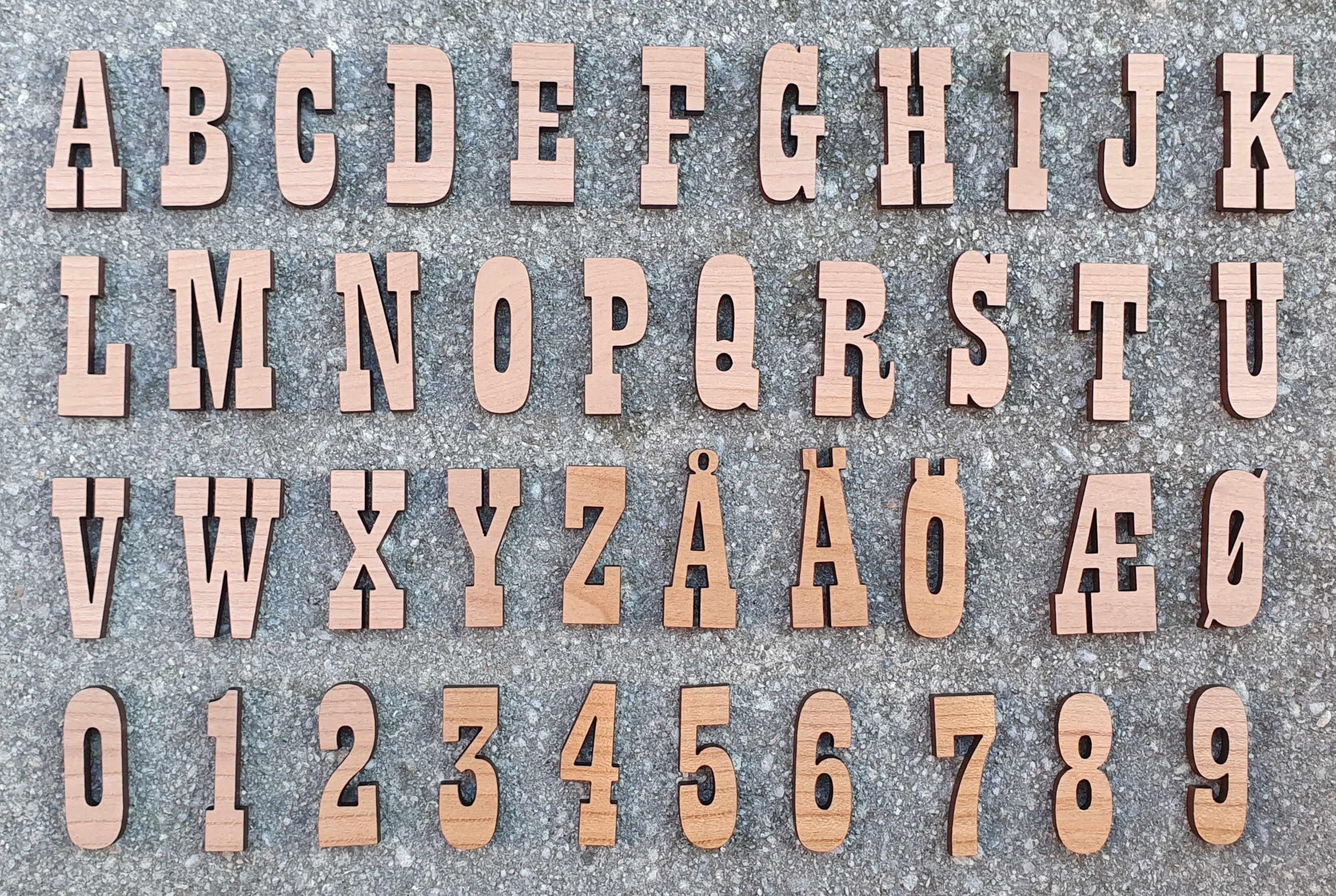 Alfabeto 10, archivo para corte láser. Actualizado el 23 de octubre ...