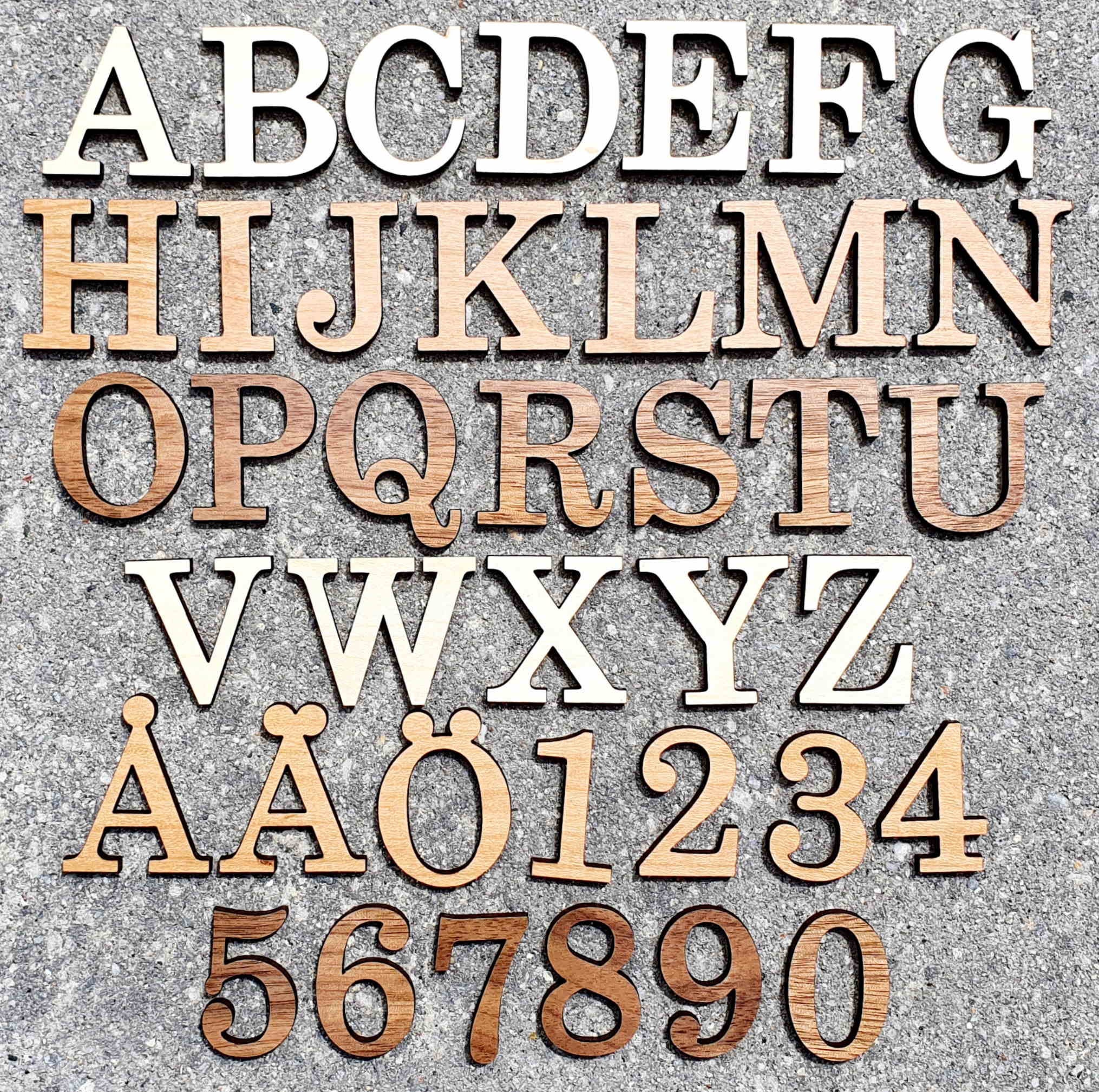 Alphabet 2, File for Laser Cut. Updated Oct-23 - Etsy