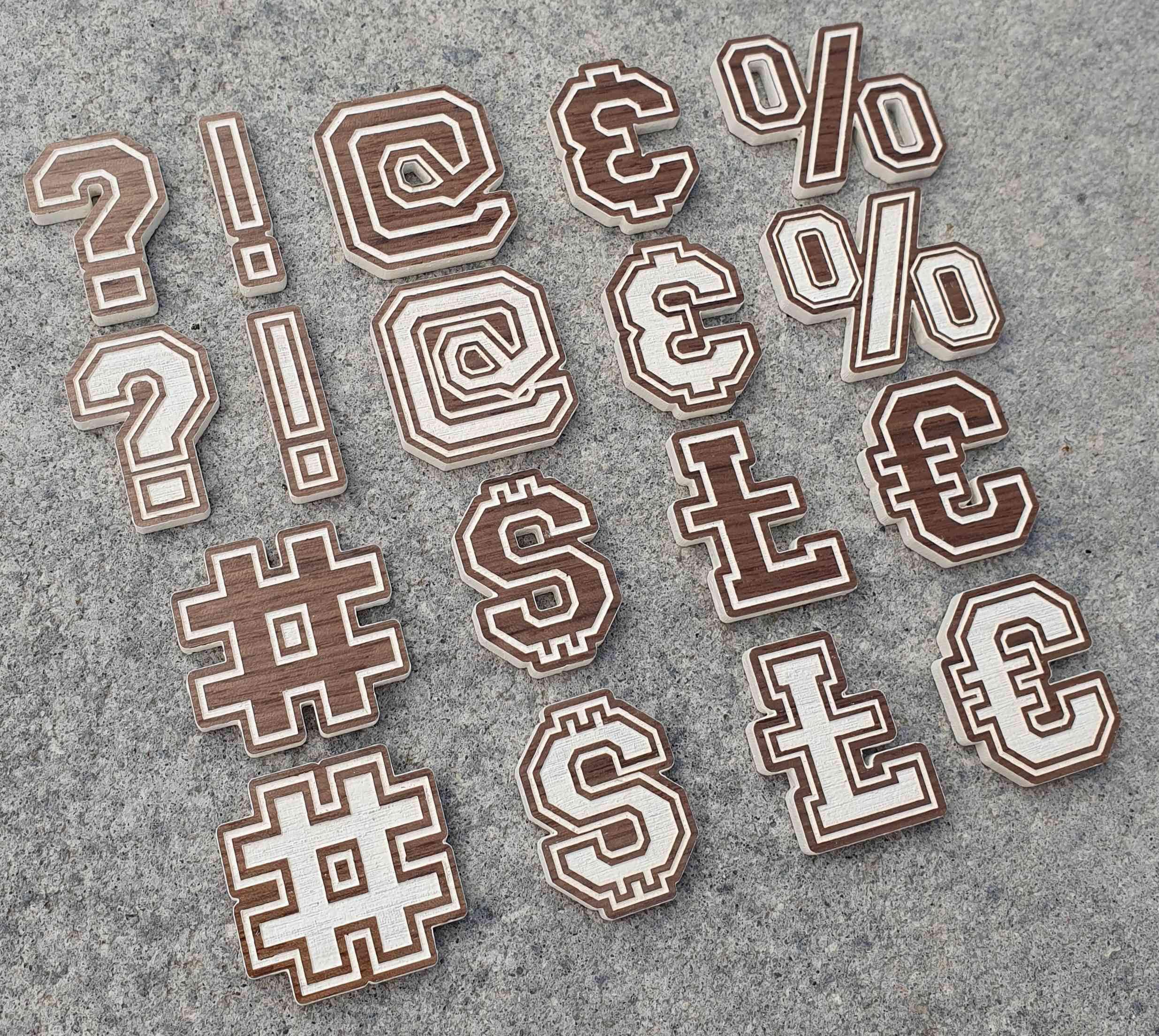 Alphabet 6, 2 Designs File for Laser Cut. Updated Oct-23 - Etsy