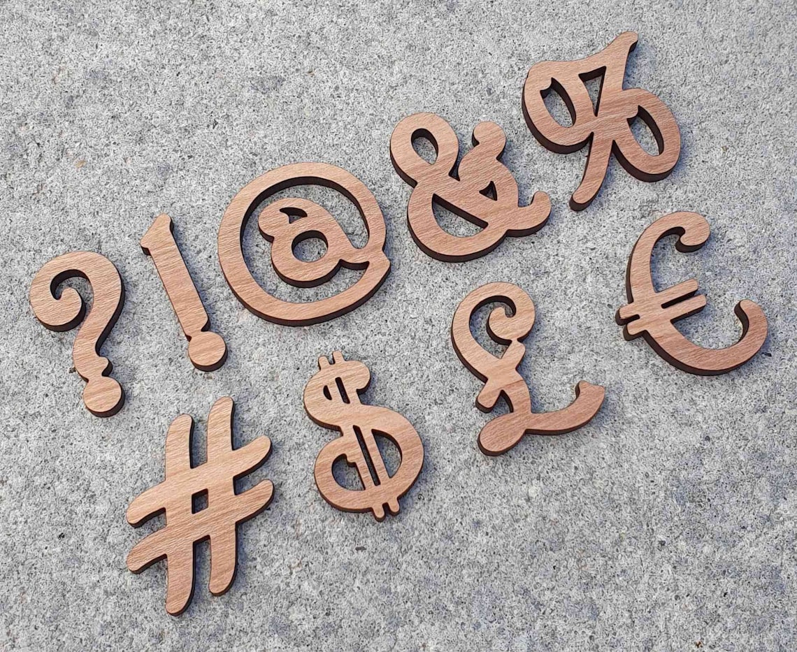 Alphabet 13 File for Laser Cut. - Etsy