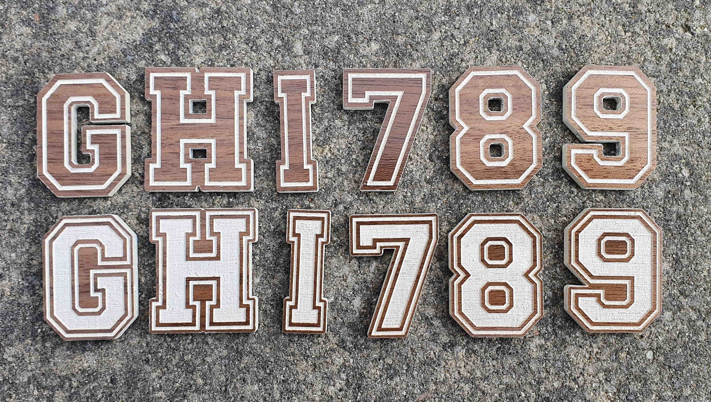 Alphabet 6, 2 Designs File for Laser Cut. Updated Oct-23 - Etsy