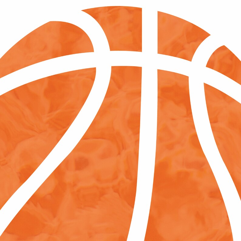 Basketball Water Texture Art Print, Kids Room Decor (digital Download ...