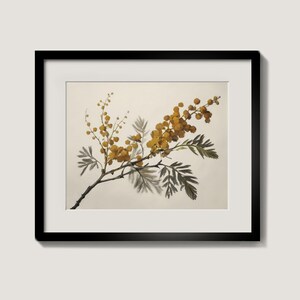 Botanical Wall Art, Branch Print, Downloadable Art Prints, Beige ...
