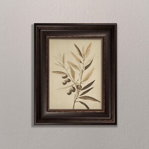 Olive Print, Botanical Wall Art, Olive Branch Print, Pastel Green Wall ...