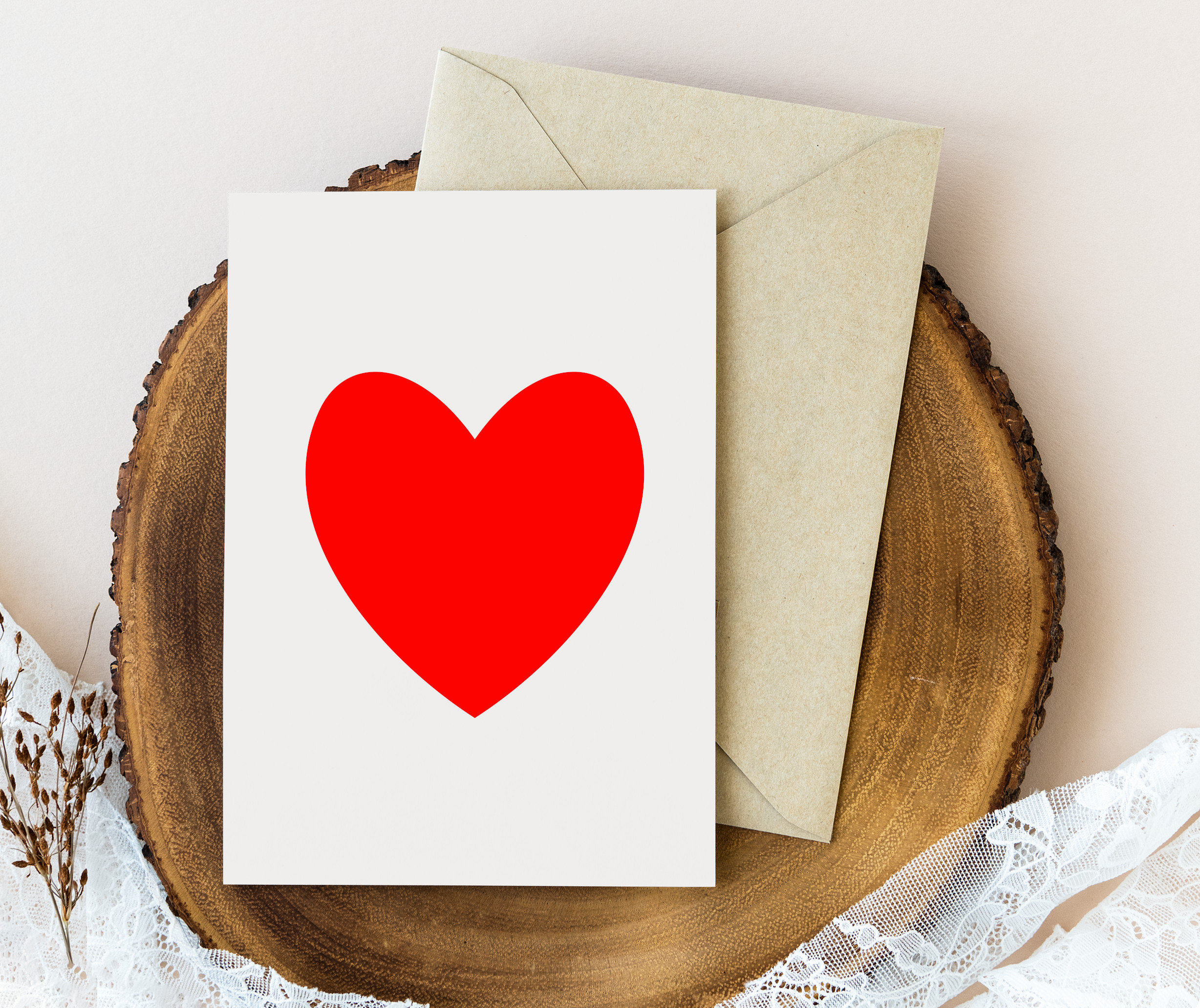 Red Heart Poster Red Heart Print Love Wall Art Heart Print | Etsy