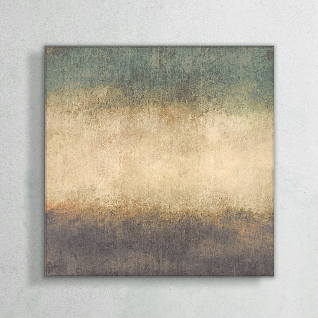 Square Abstract Art Abstract Artwork Beige Minimalist - Etsy