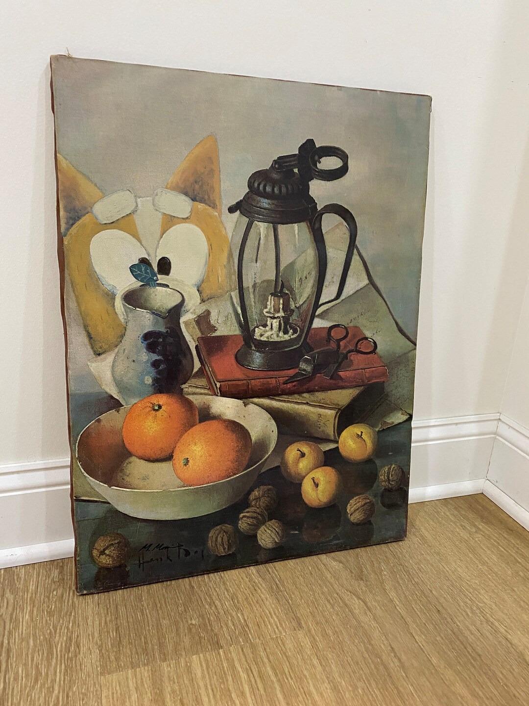 Bluey Bingo Leaf Bug Original Hand Painted Upcycled Thrift Store Still ...