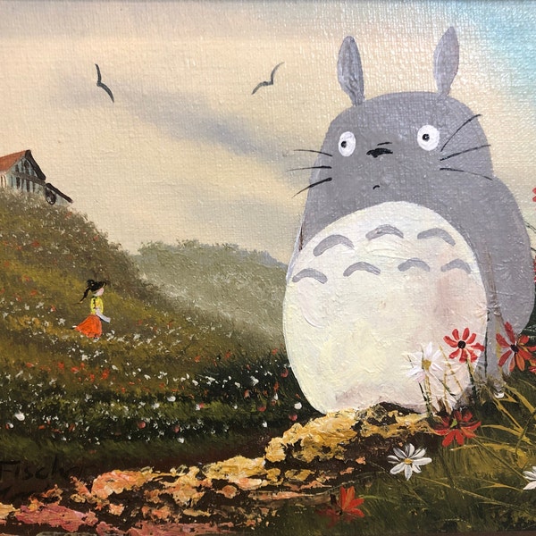 Totoro Art Print - Etsy