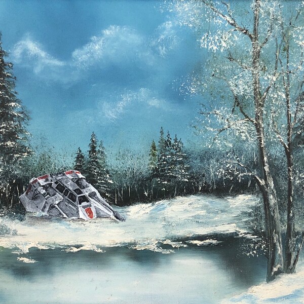 Snowspeeder Painting - Etsy