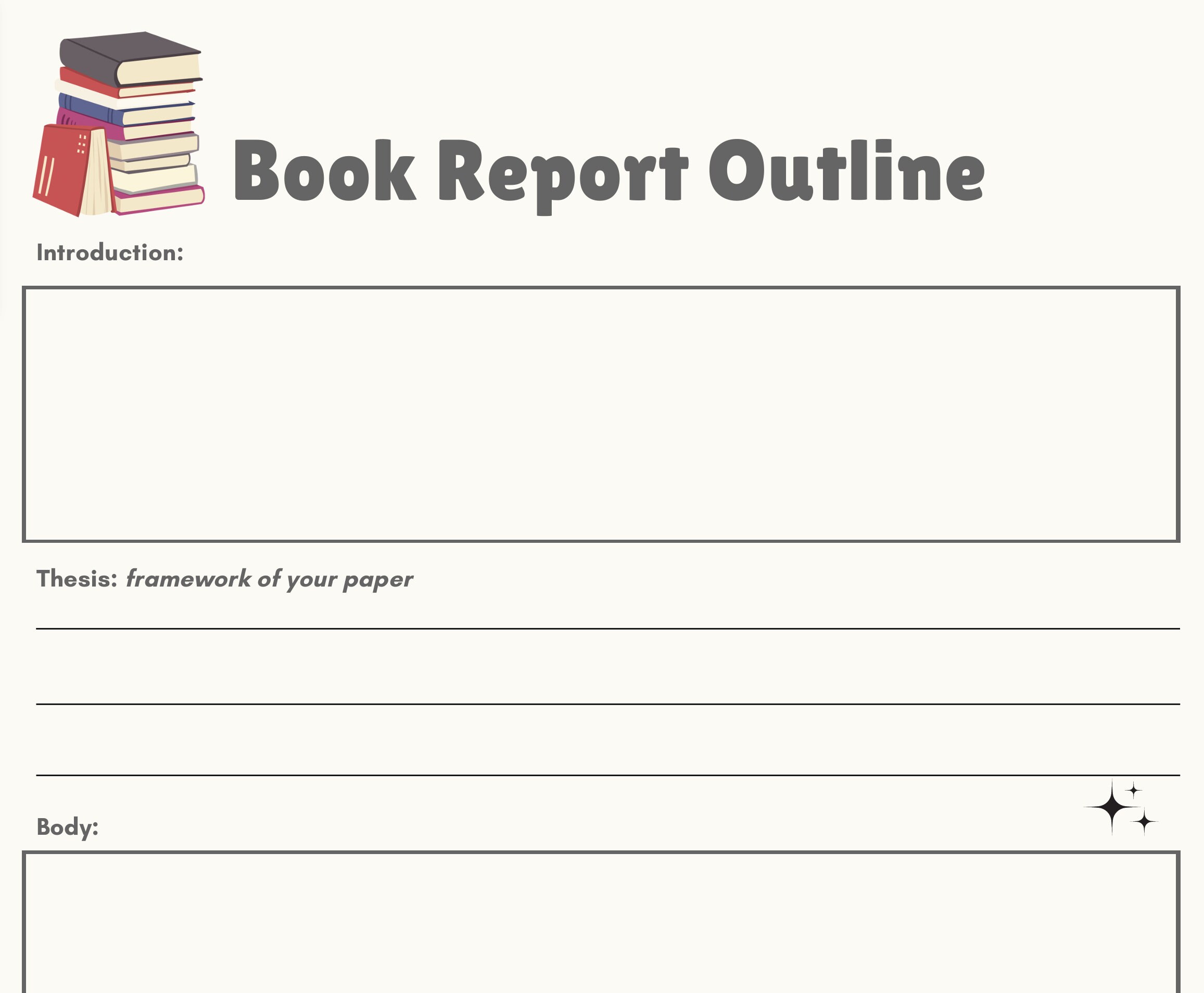 Book Report (in Color) - Etsy