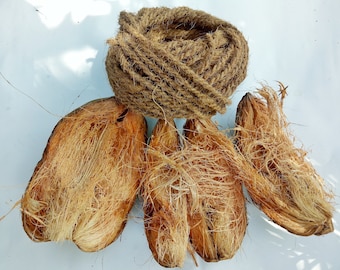 Coconut Fiber Rope for Making Toys, Art & Crafts, Strings, Hanging ...