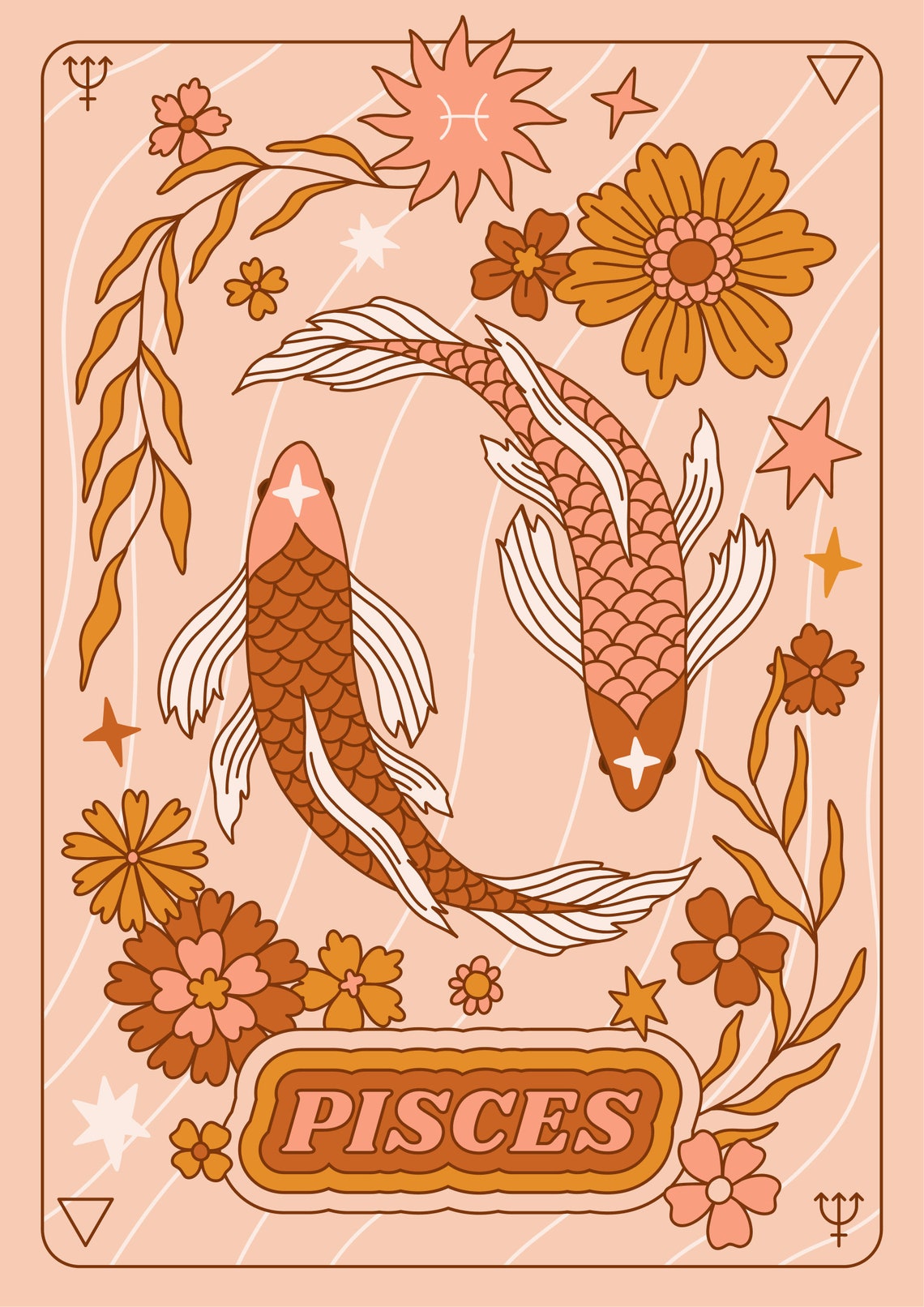 Zodiac Cards SVG, Zodiac Sign Cards Svg, Vintage Retro Zodiac Tarot ...