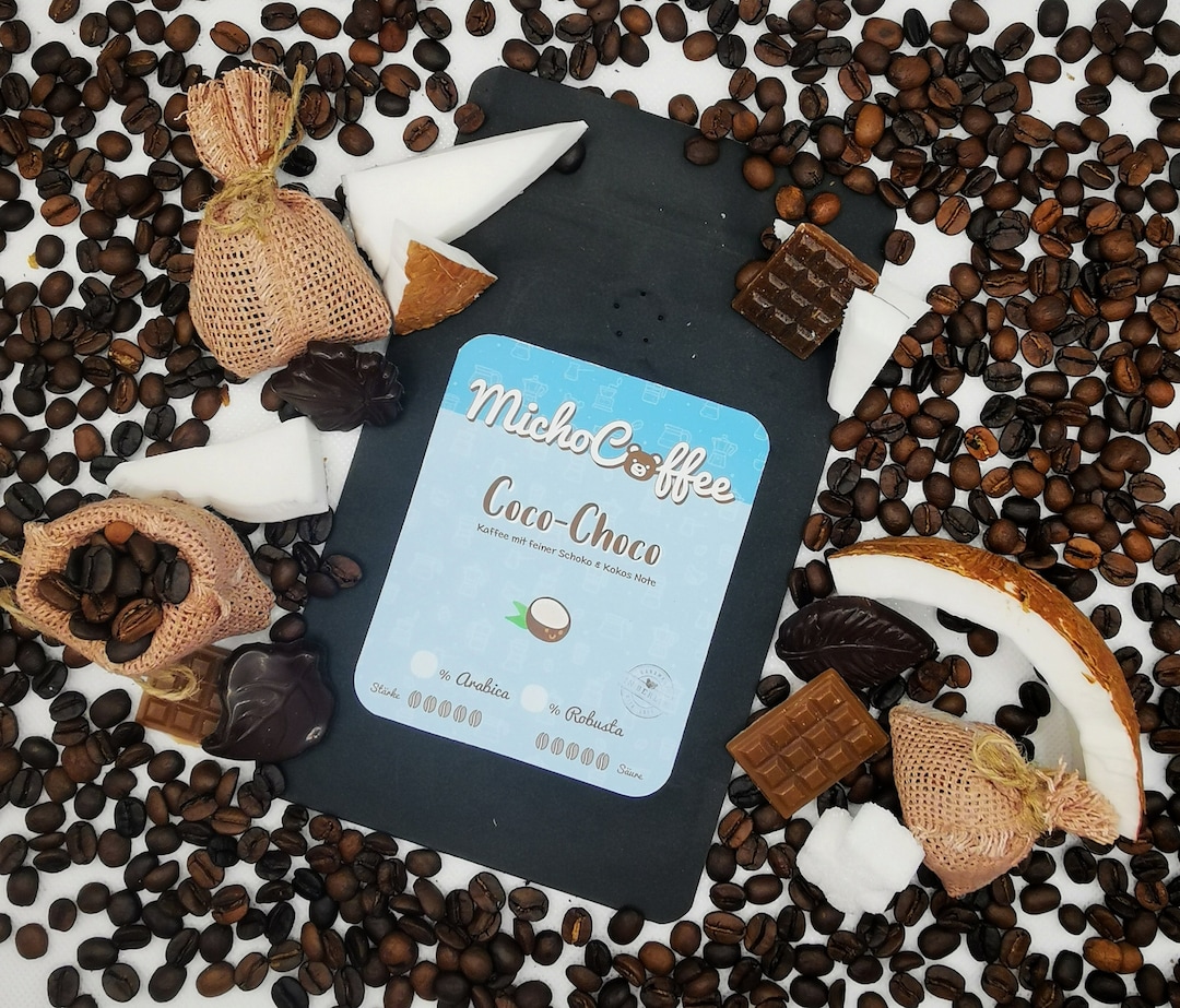 Coco-choco Micho Coffee Coffee Coconut Flavored Coffee Coffee Coffee ...