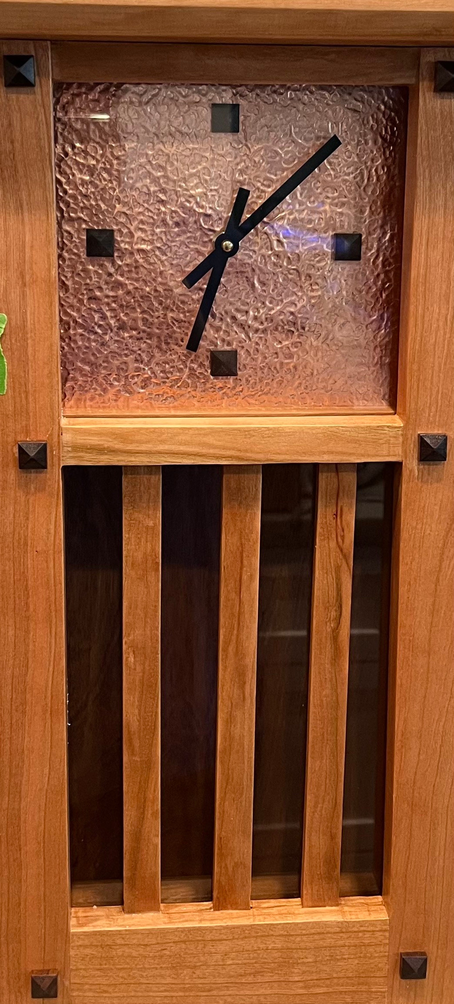 Cherry Craftsman Clock - Etsy