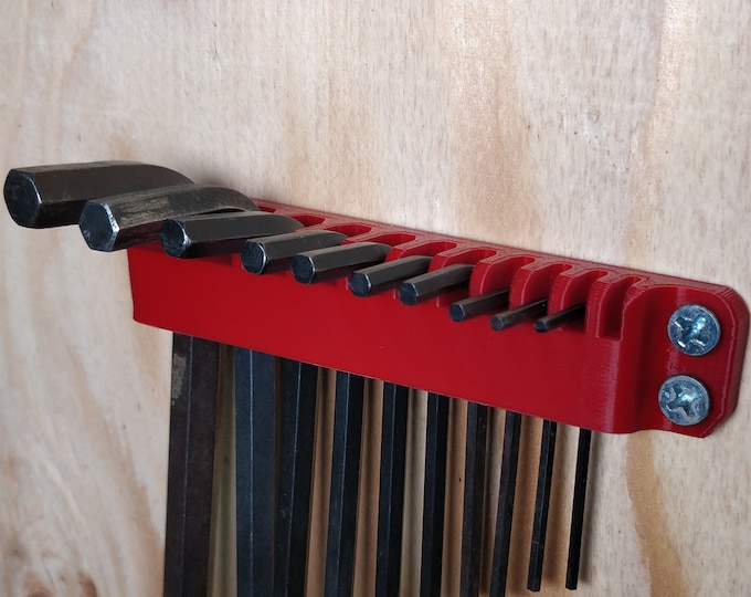 Hex Key Holder | Wall Mounted Allen Wrench Holder | Tool Organizer - Etsy