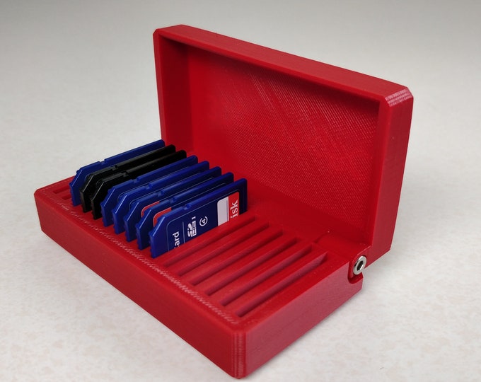 SD Card Holder/tray | Memory Card Case | 3D Printed | Organize Your ...