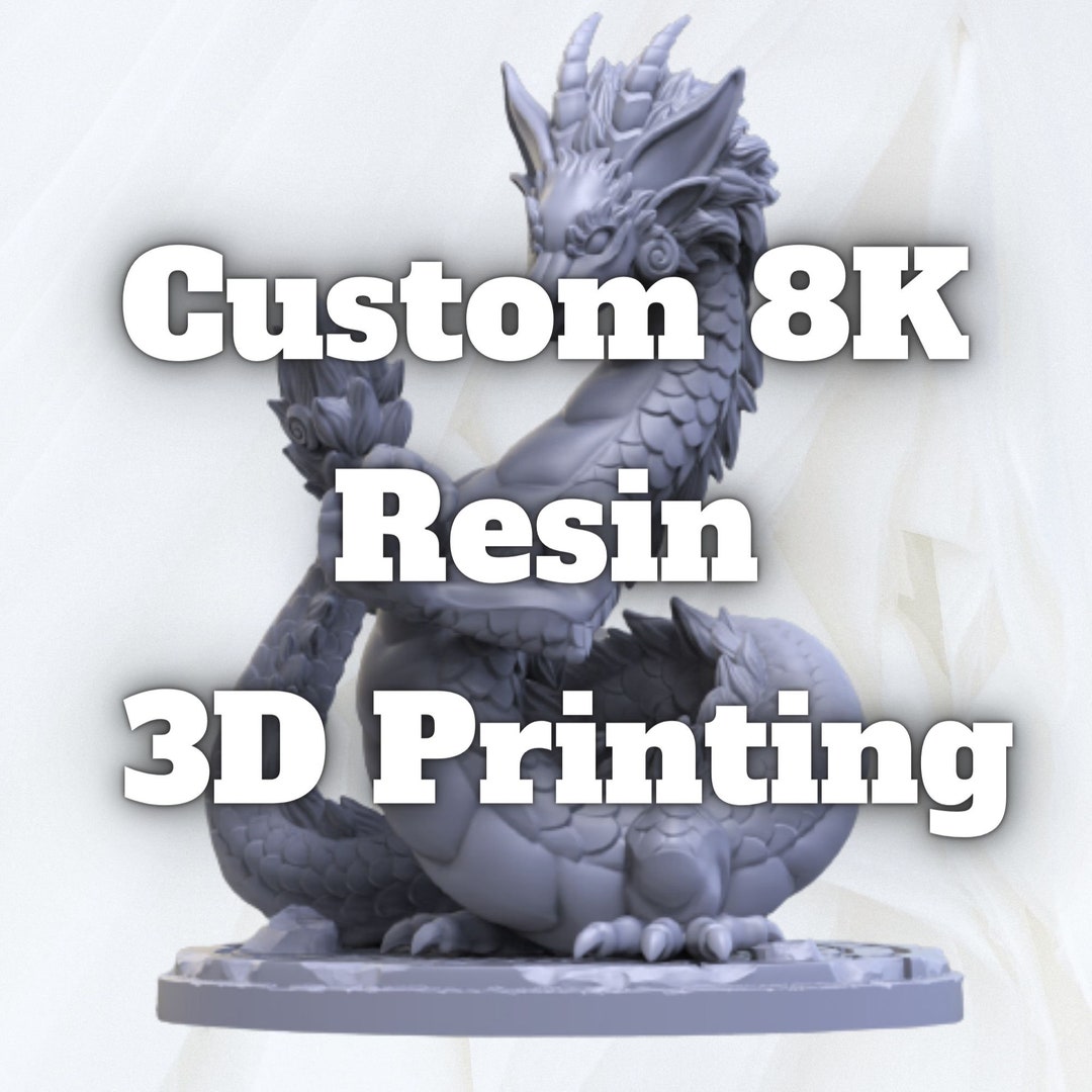Custom 8K Resin 3D Printing: Rapid Prototyping on Demand - Etsy