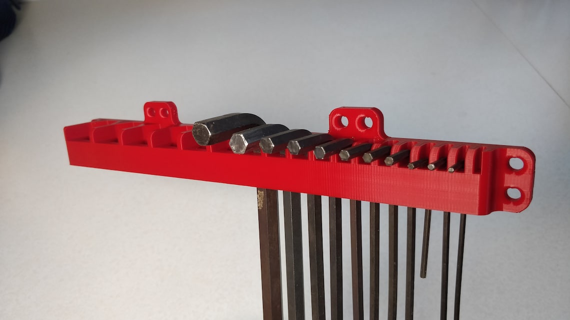 Hex Key Holder Wall Mounted Allen Wrench Holder Tool Organizer - Etsy