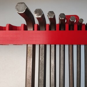 Hex Key Holder | Wall Mounted Allen Wrench Holder | Tool Organizer - Etsy