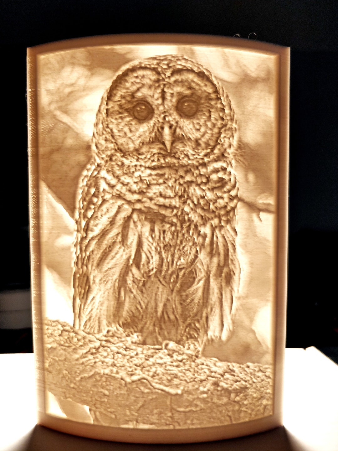 Custom 3D Lithophane: Personalized Photo Gift - Etsy