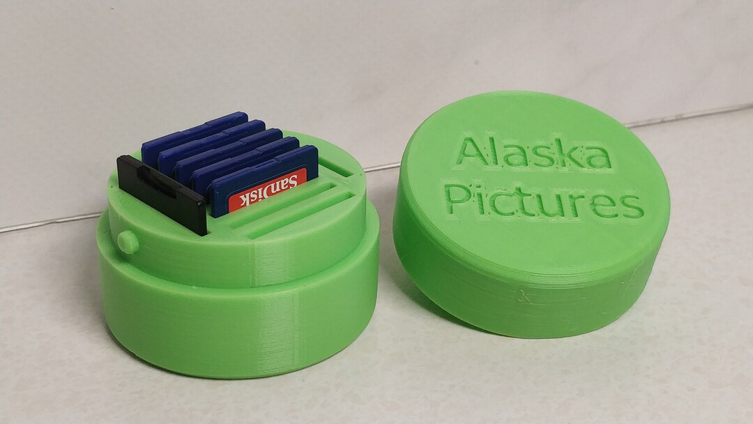 SD Card Holder/tray | Memory Card Case | 3D Printed | Organize Your ...